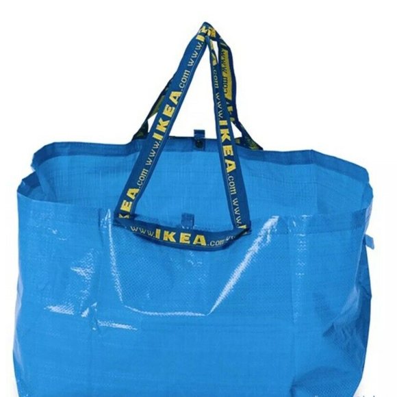 IKEA | Bags | Set Of 3 Brattby Ikea Small Shopping Tote Bags | Poshmark